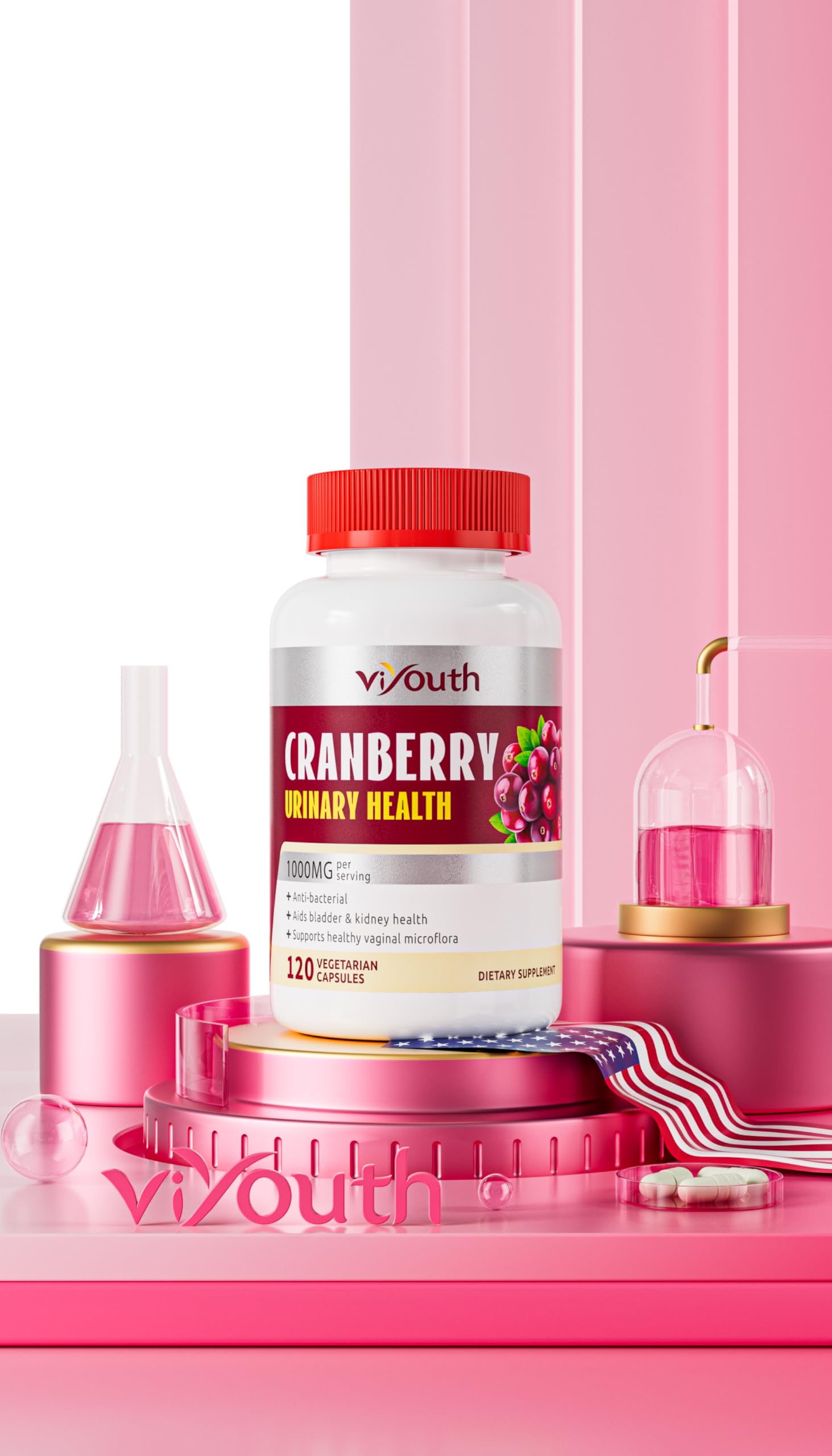 support urinary health with cranberries