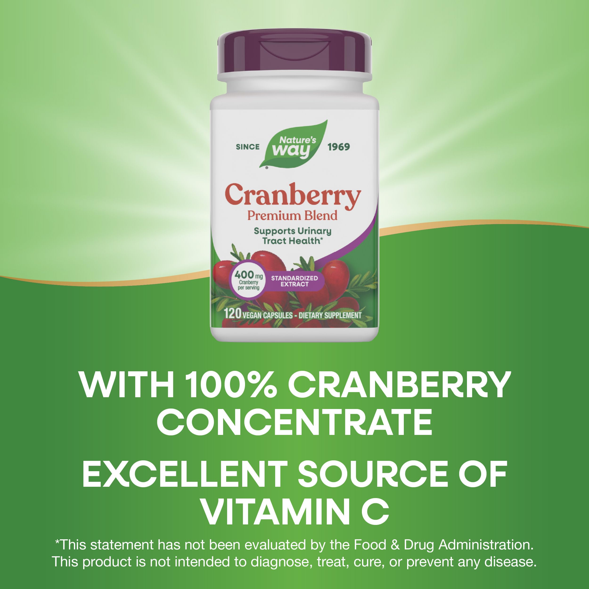 support urinary health with cranberry