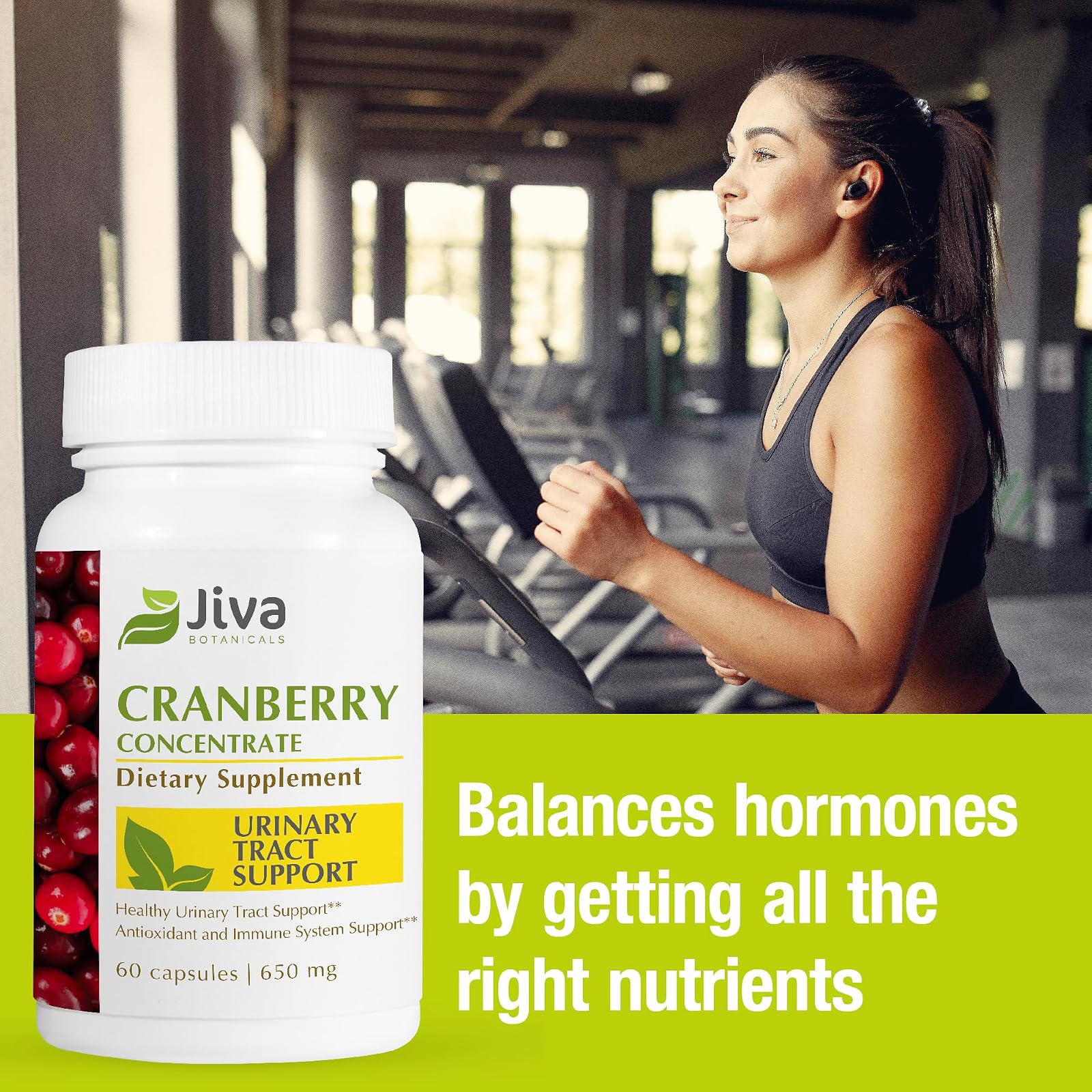 support urinary health with cranberry