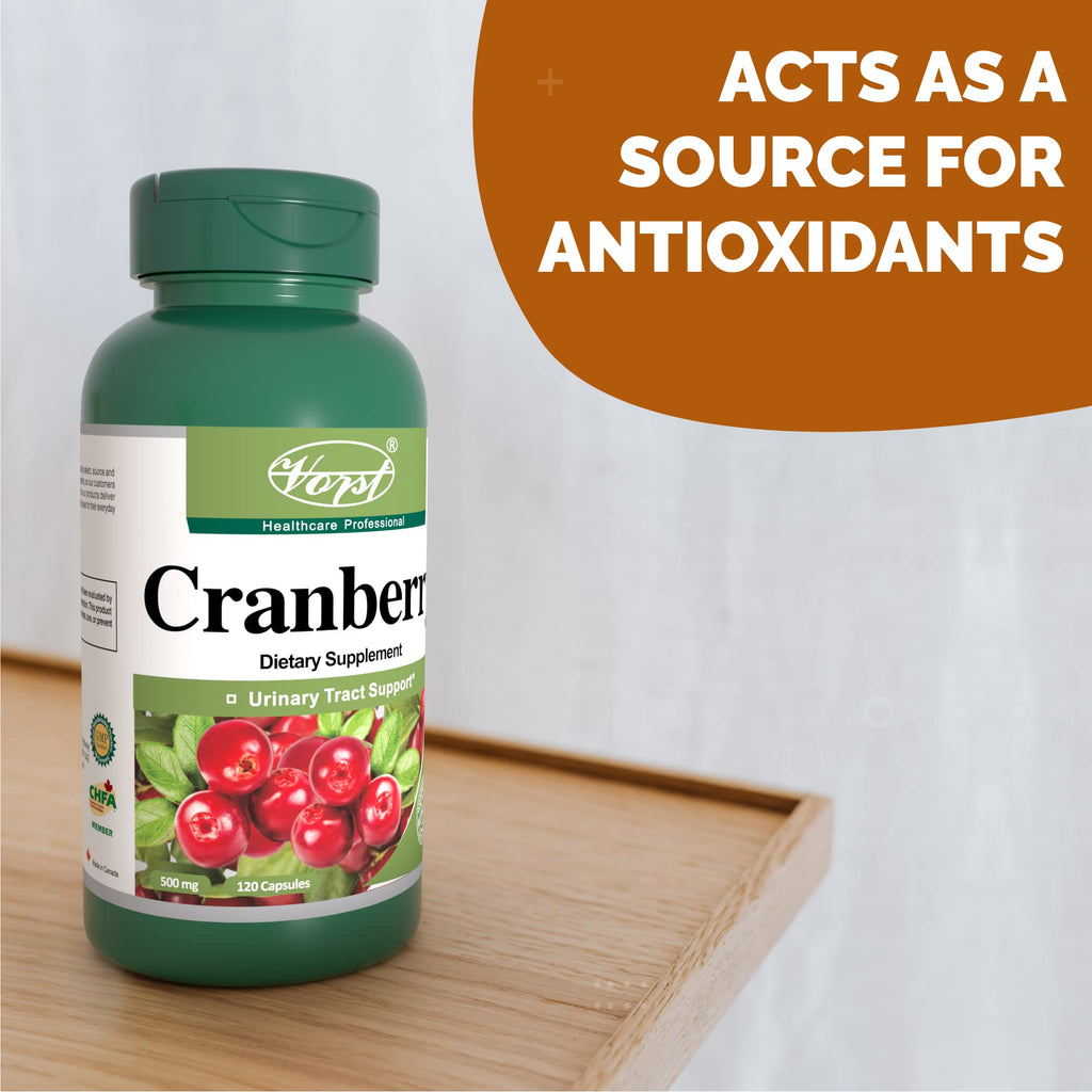 Support urinary health with cranberry