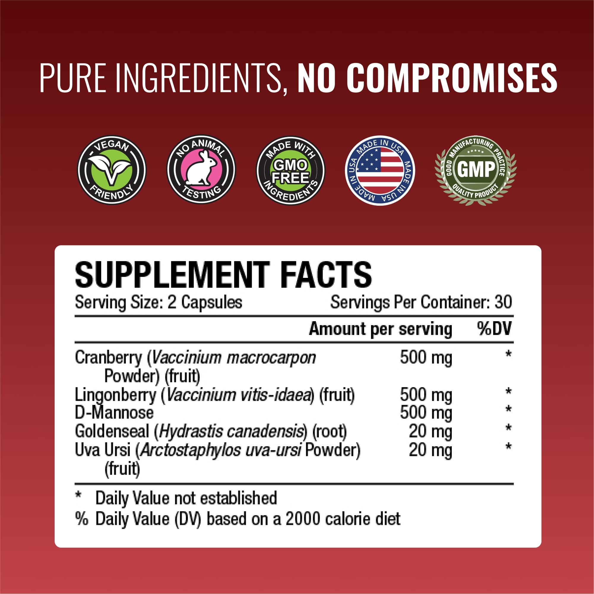 Support urinary health with cranberry