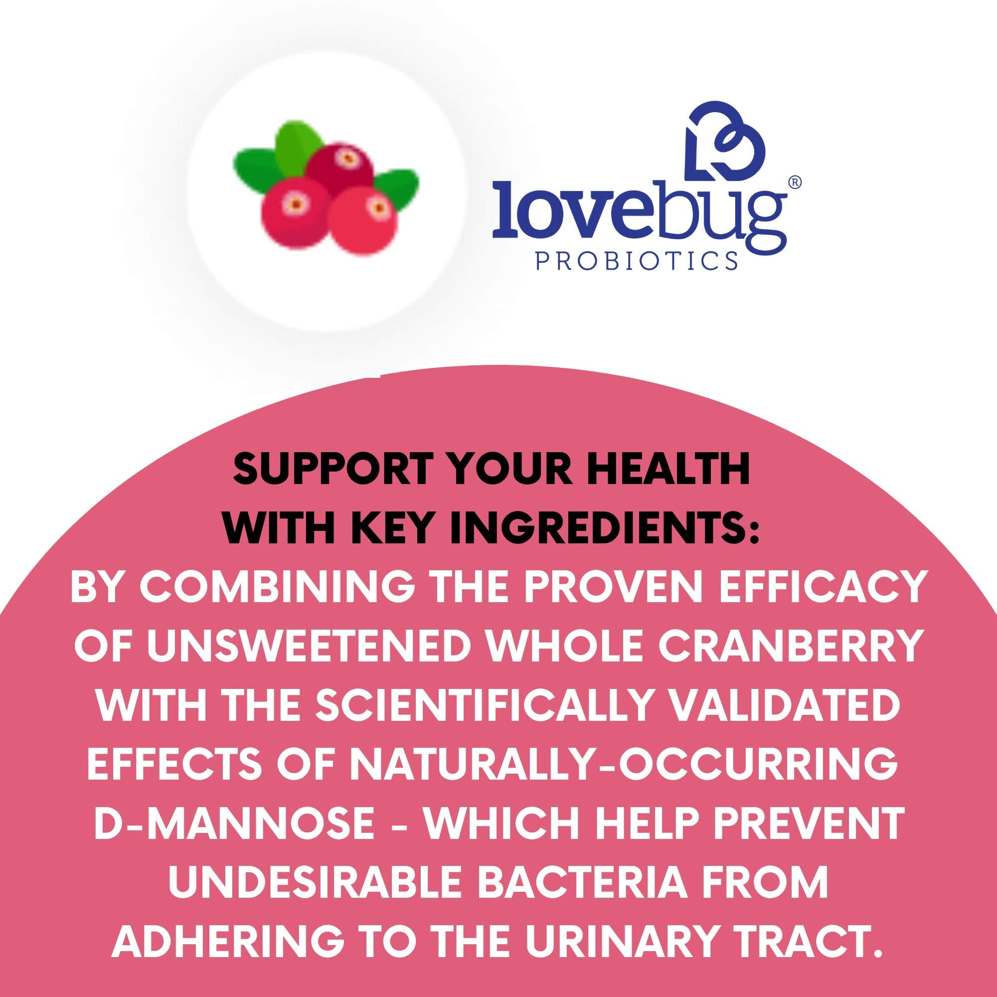 Support urinary health with D-Mannose