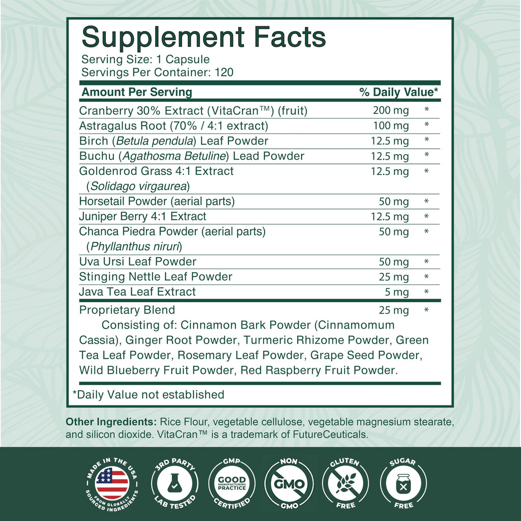 support urinary tract health naturally