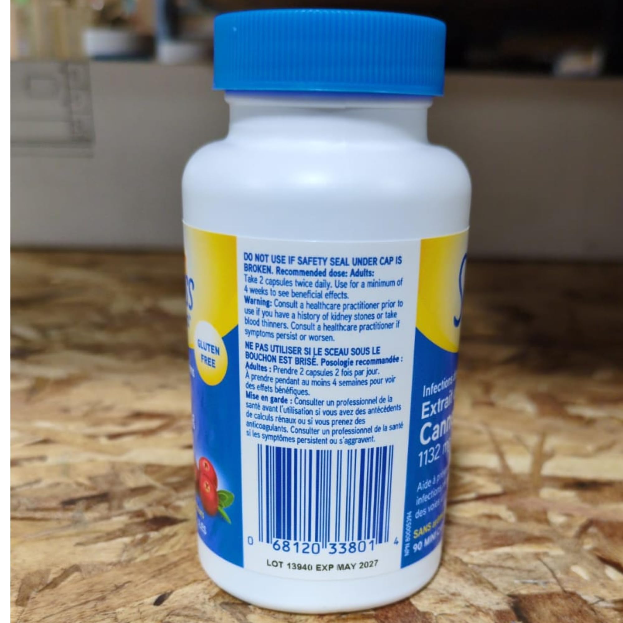 Support urinary tract health with cranberry