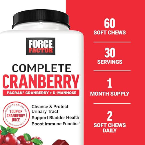Support urinary tract with cranberry