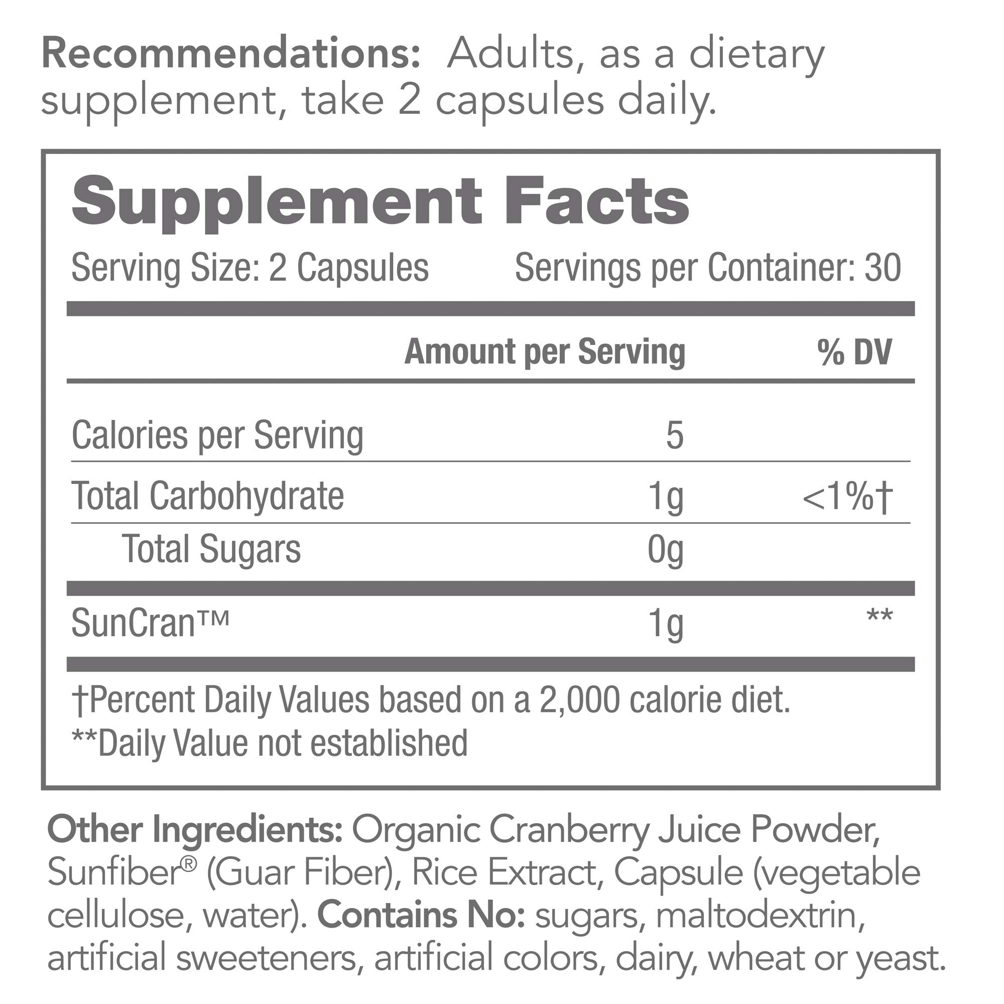 support urinary tract with cranberry