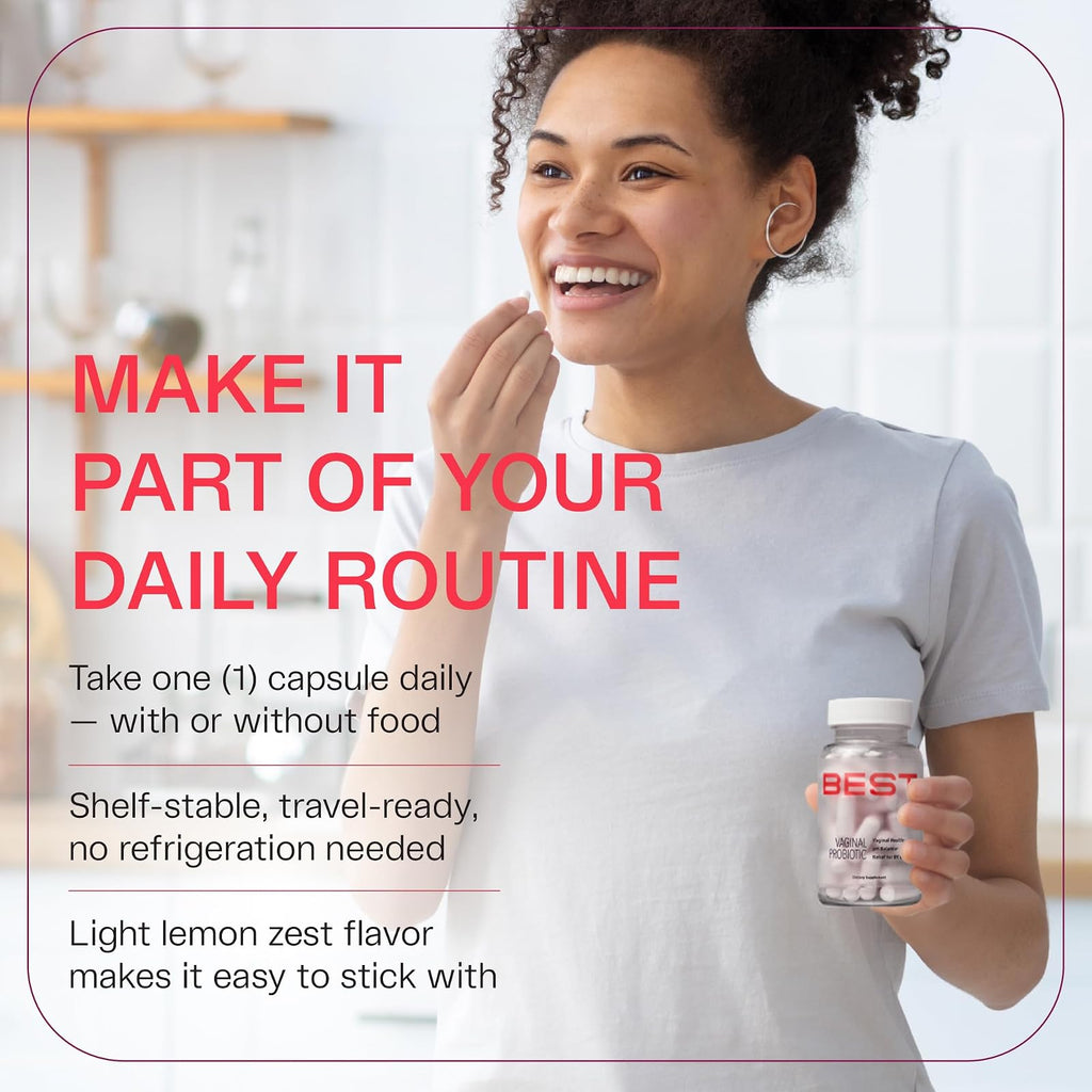 support vaginal health with probiotics