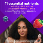 support vibrant hair growth with biotin