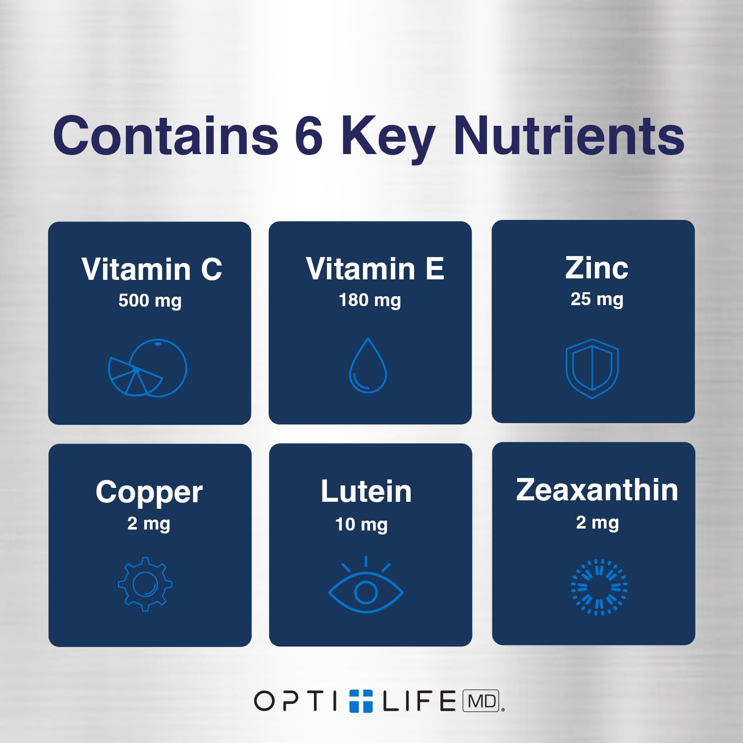 support vision with Opti vitamins
