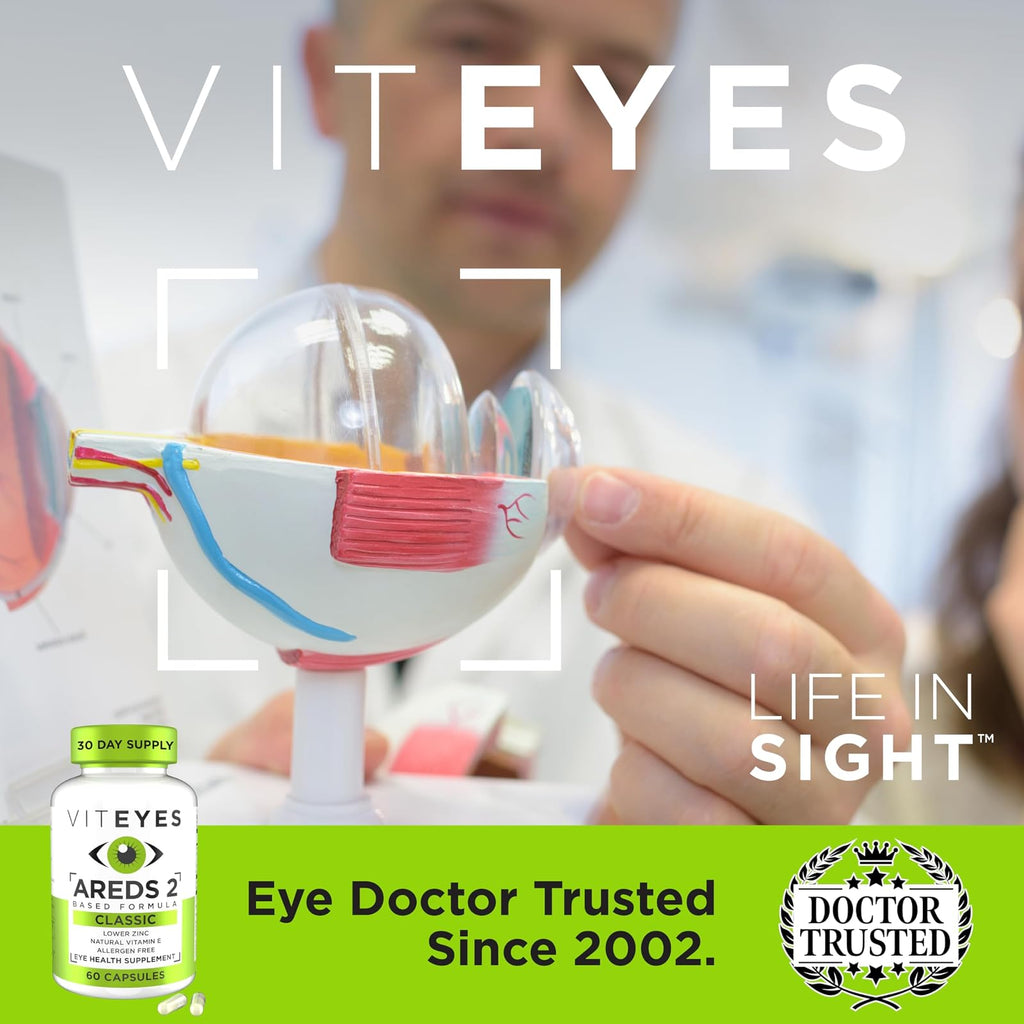 Support vision with Viteyes vitamins