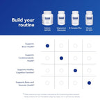 support your bone density with calcium