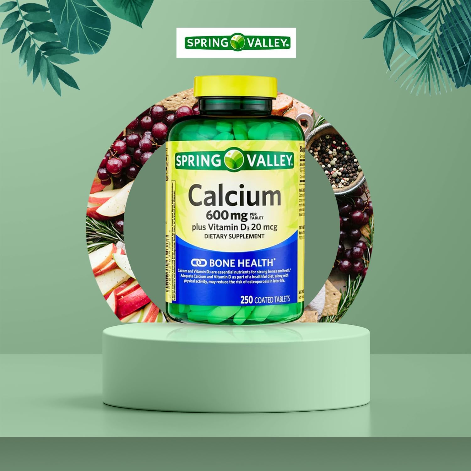 Support your bone strength with calcium
