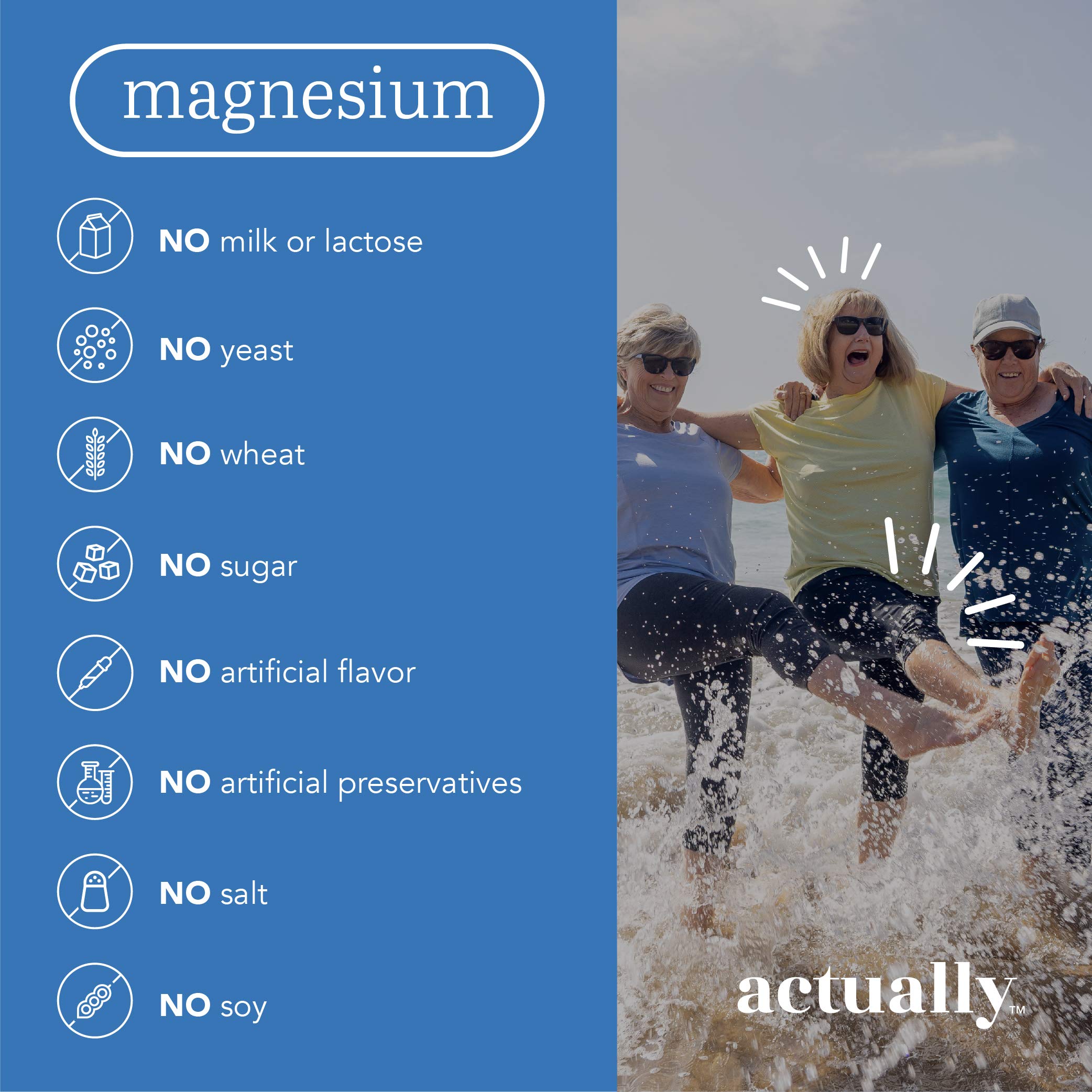 Support your bones with Actually Magnesium