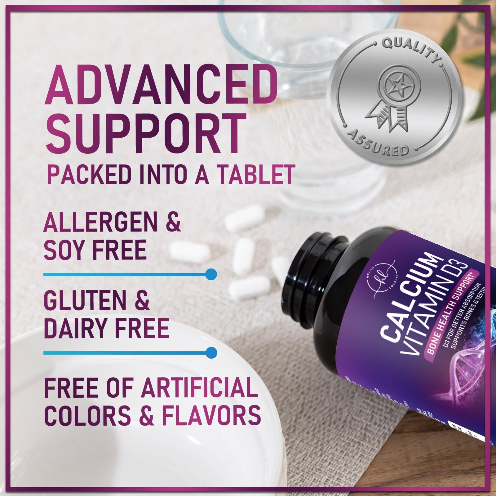 Support your bones with calcium