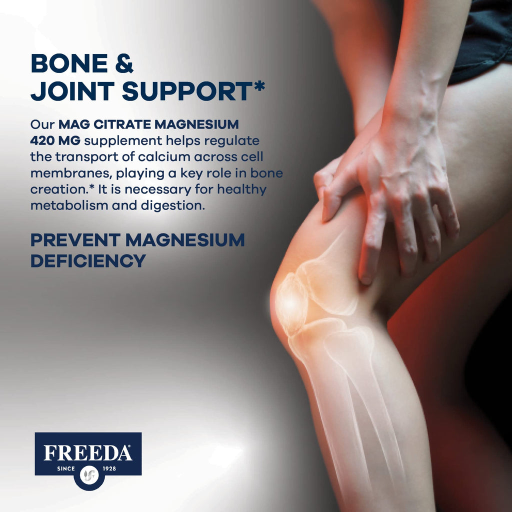 support your bones with magnesium