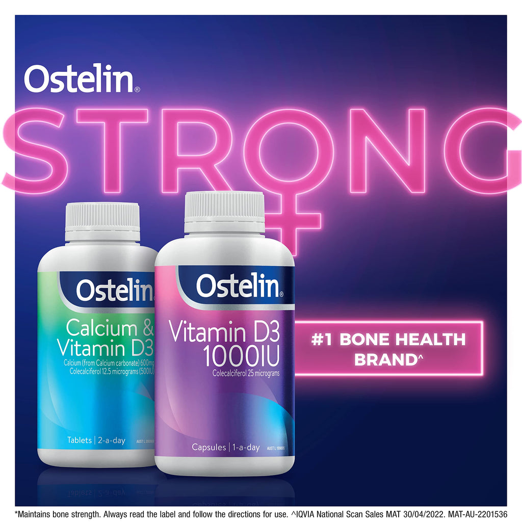 Support your bones with Ostelin Cal
