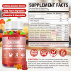 support your calcium intake with gummies