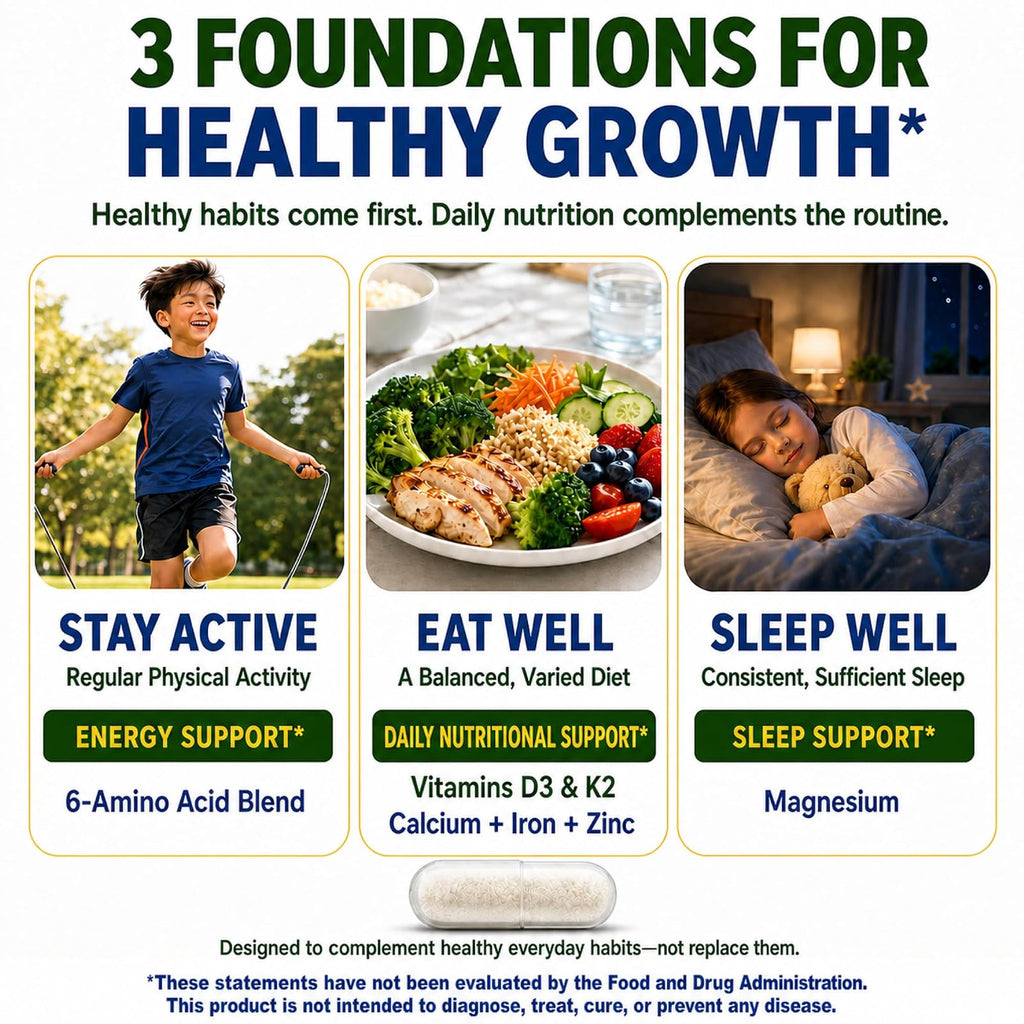 support your child's growth naturally