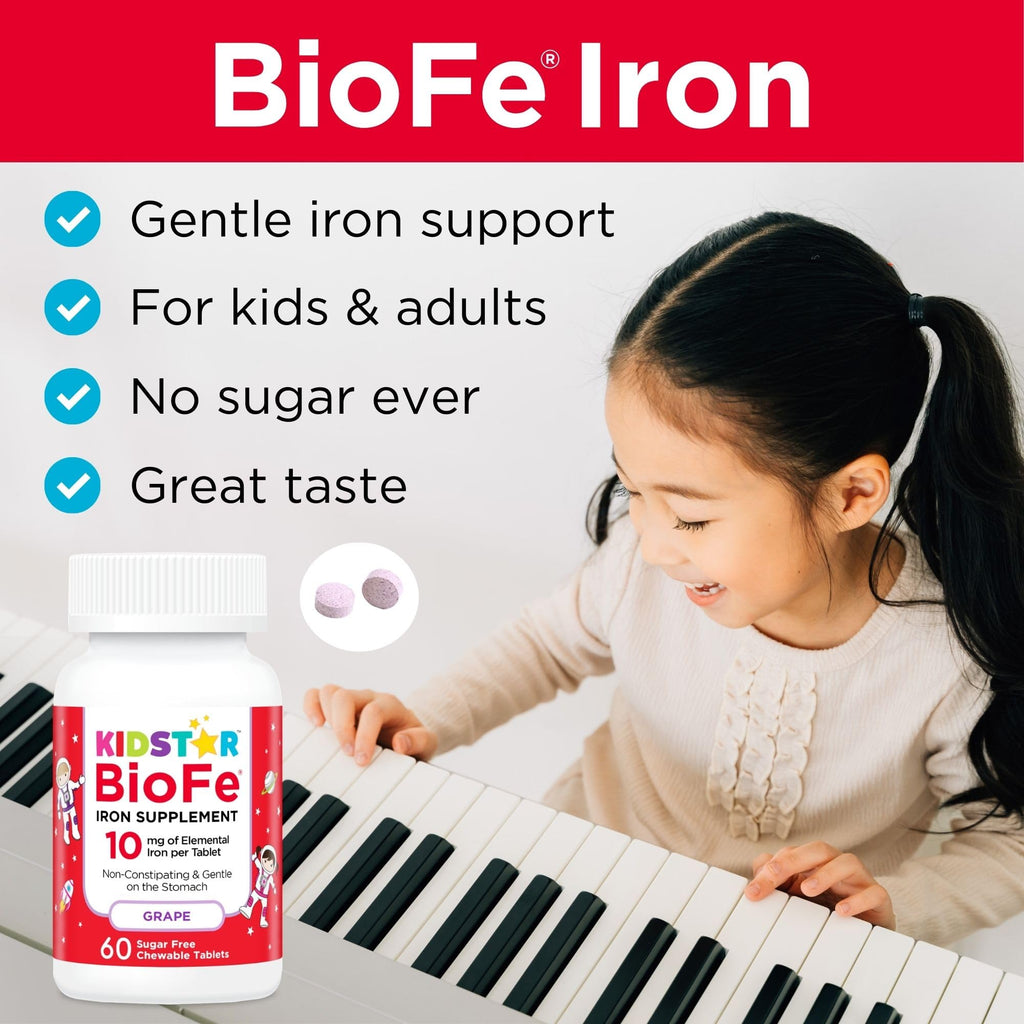 support your child's iron levels