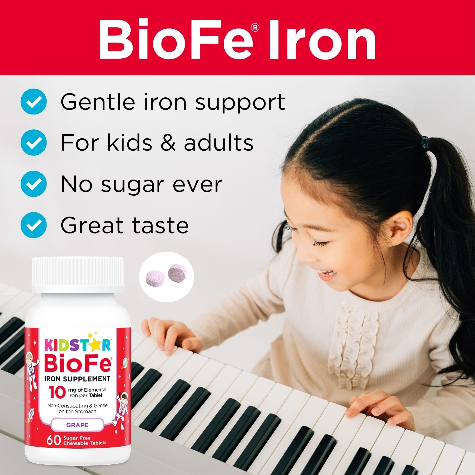support your child's iron levels