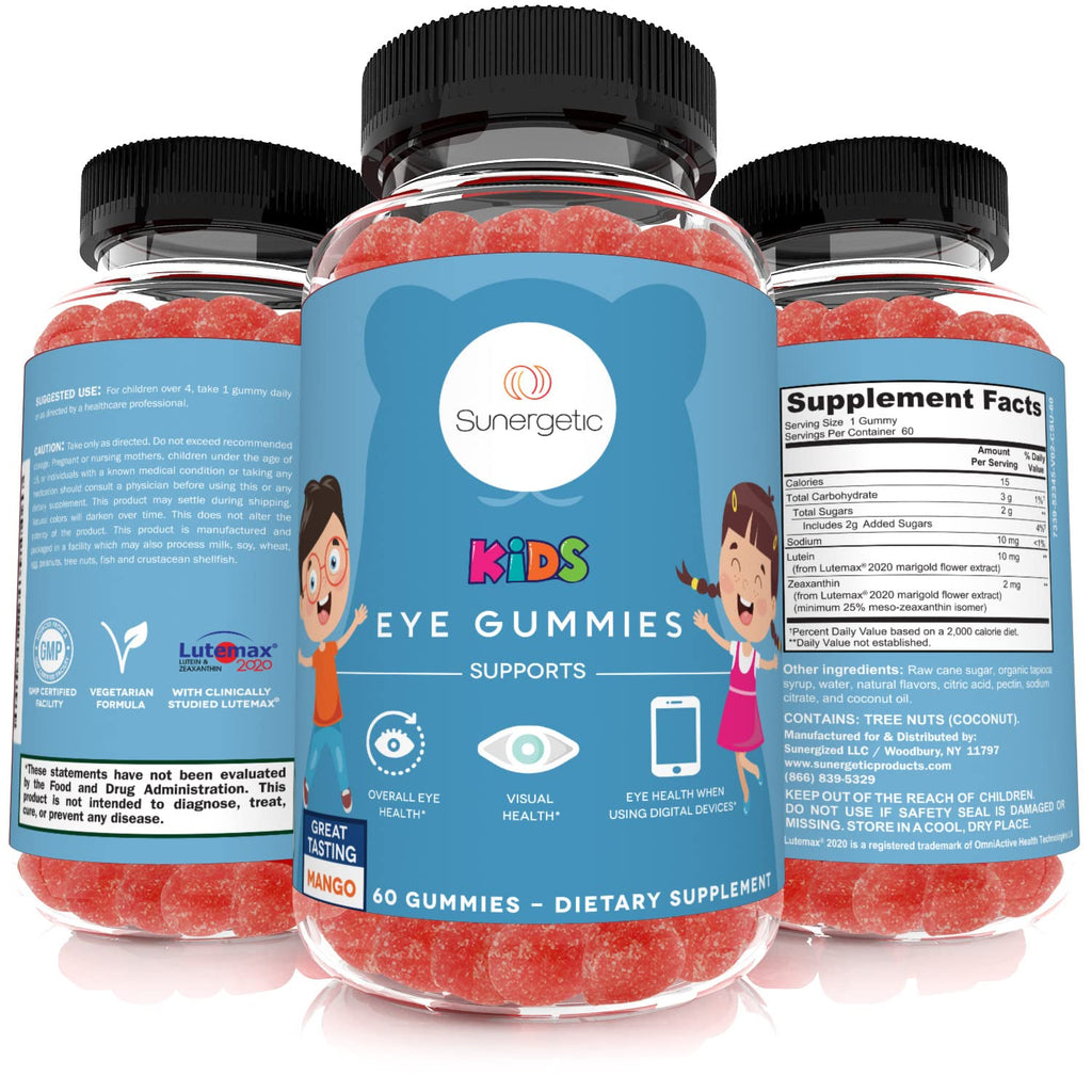 Support your child's vision with gummies