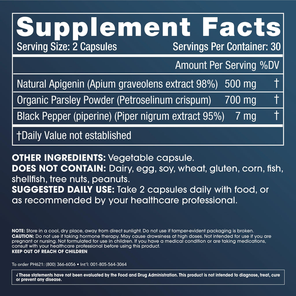 support your cognitive health with apigenin
