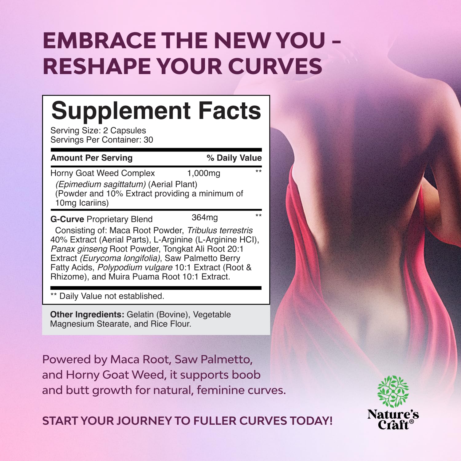support your curves with herbal capsules