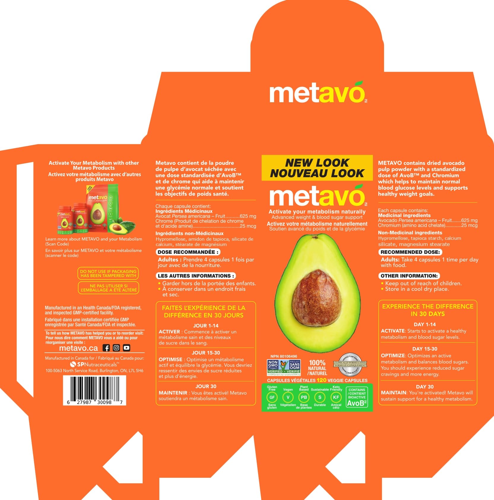 support your diet with Metavo