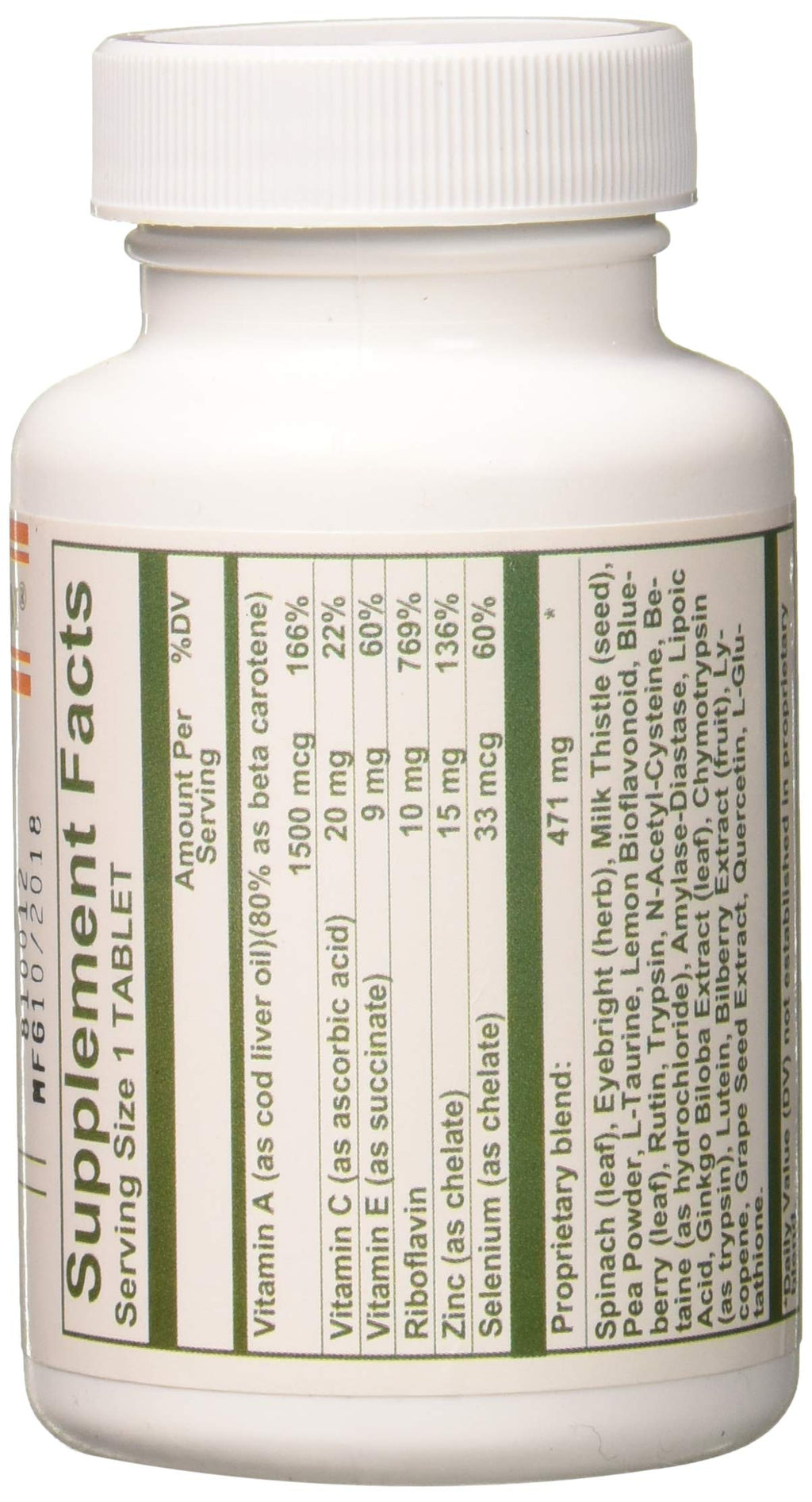 support your eye wellness with Nutri supplements