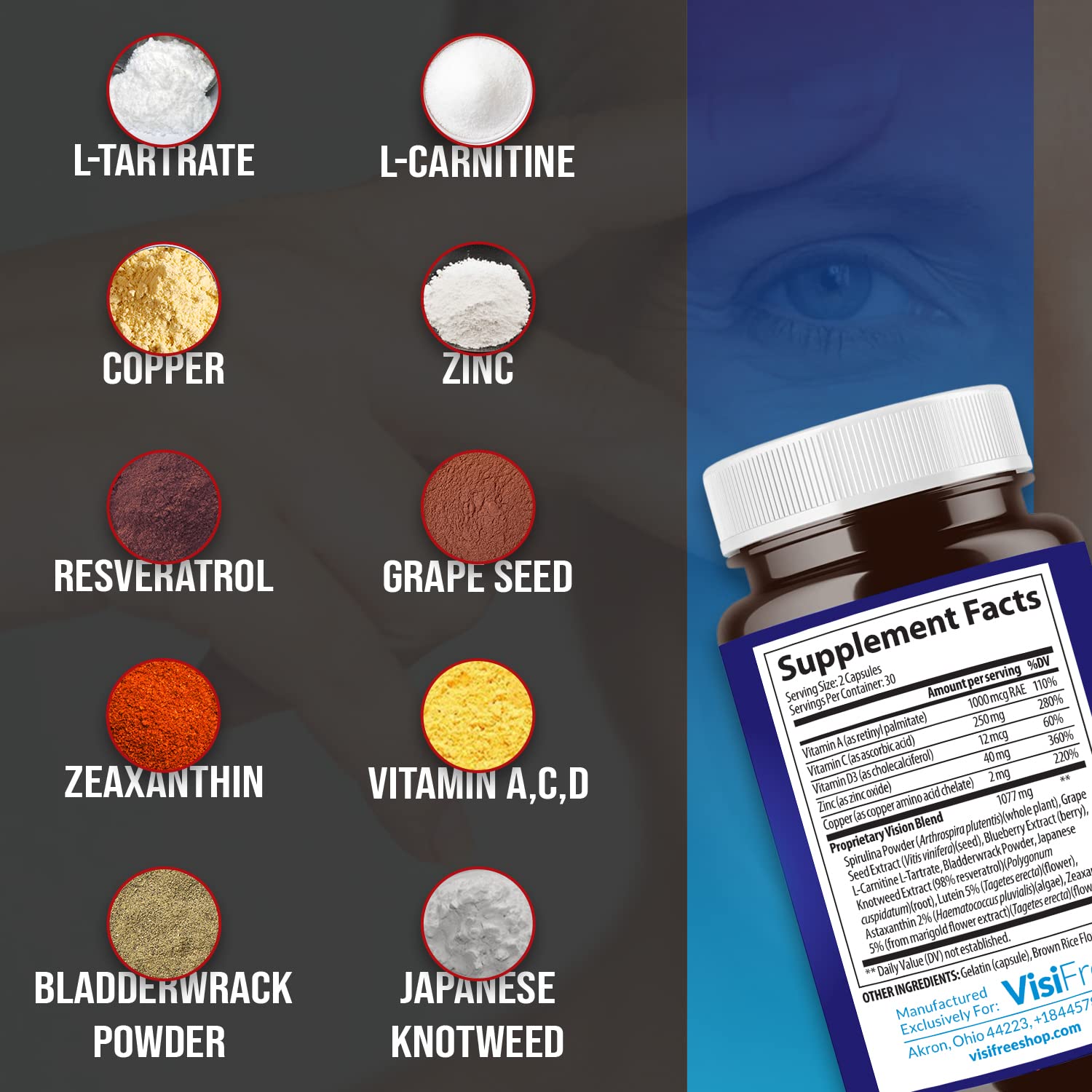 support your eyesight with vitamins