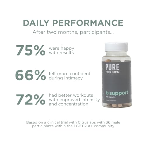 support your fitness goals with pure for men