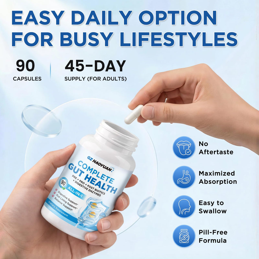 support your gut flora daily