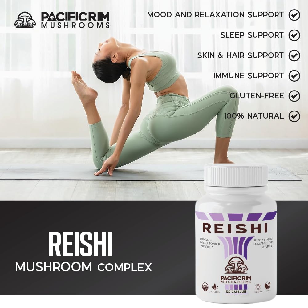 support your gut health with reishi mushrooms