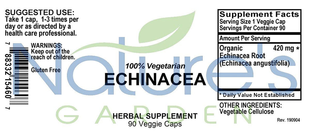 support your health with echinacea capsules