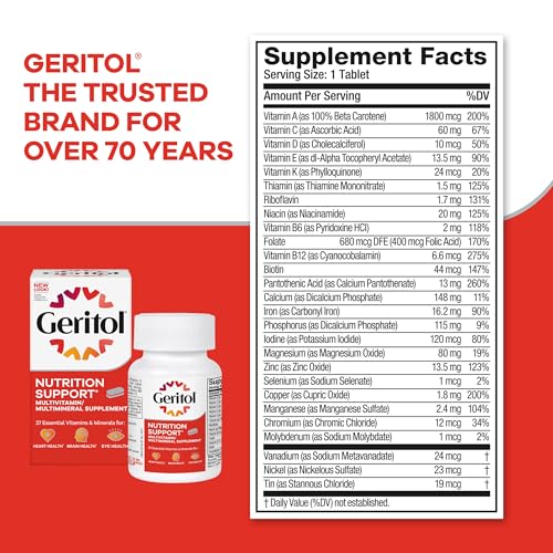 support your health with Geritol
