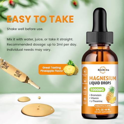 support your health with magnesium drops