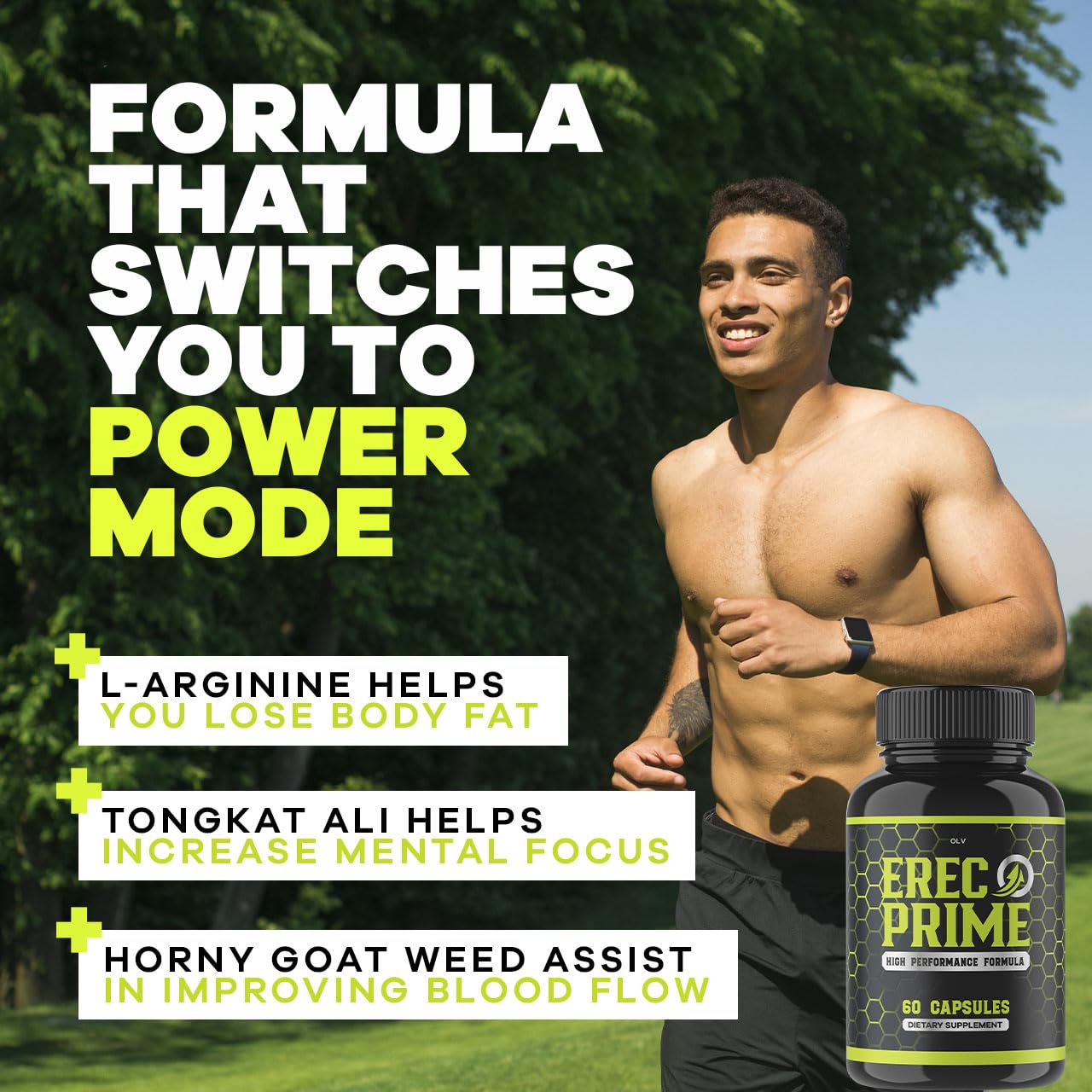 support your health with OLV Erecprime