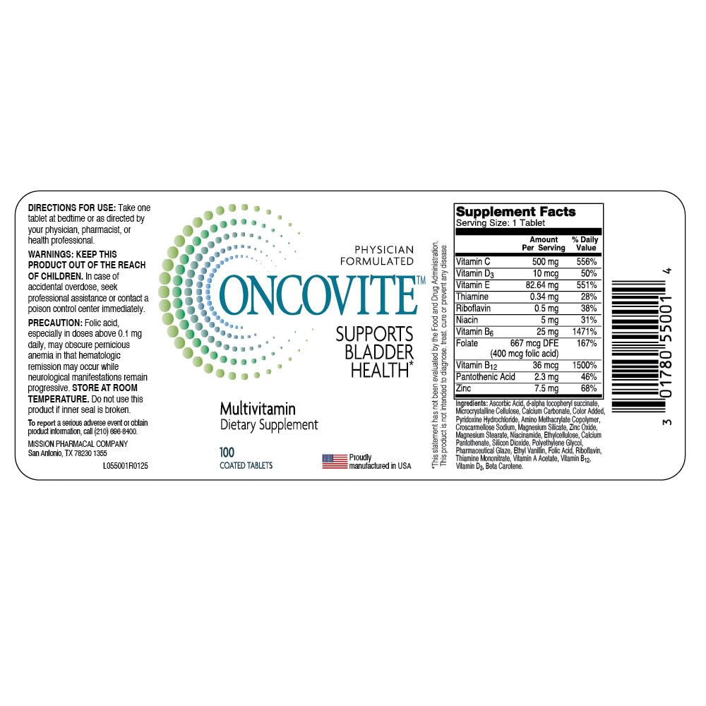 support your health with Oncovite