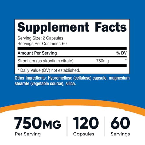 support your health with strontium capsules