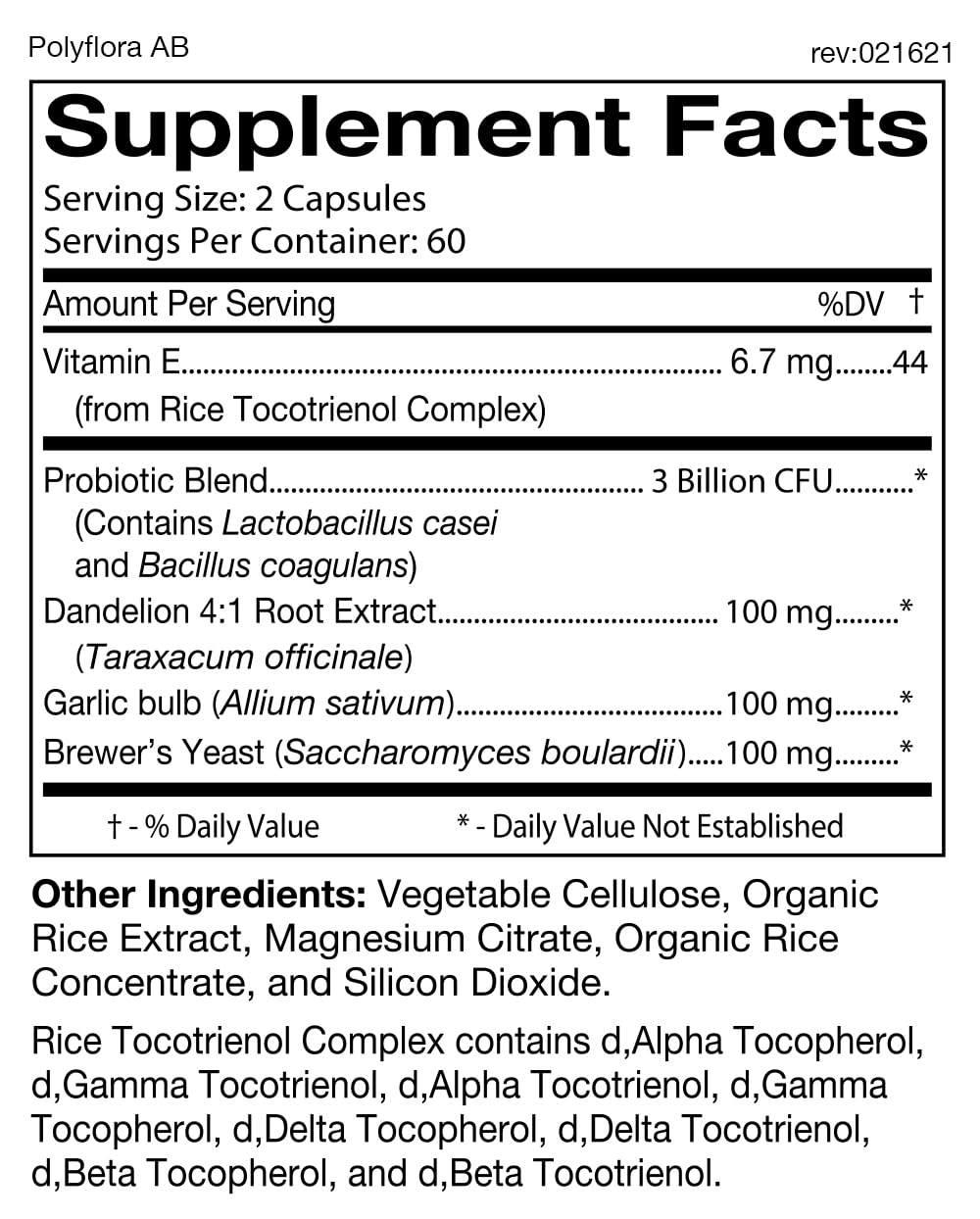 support your health with vitamins and minerals