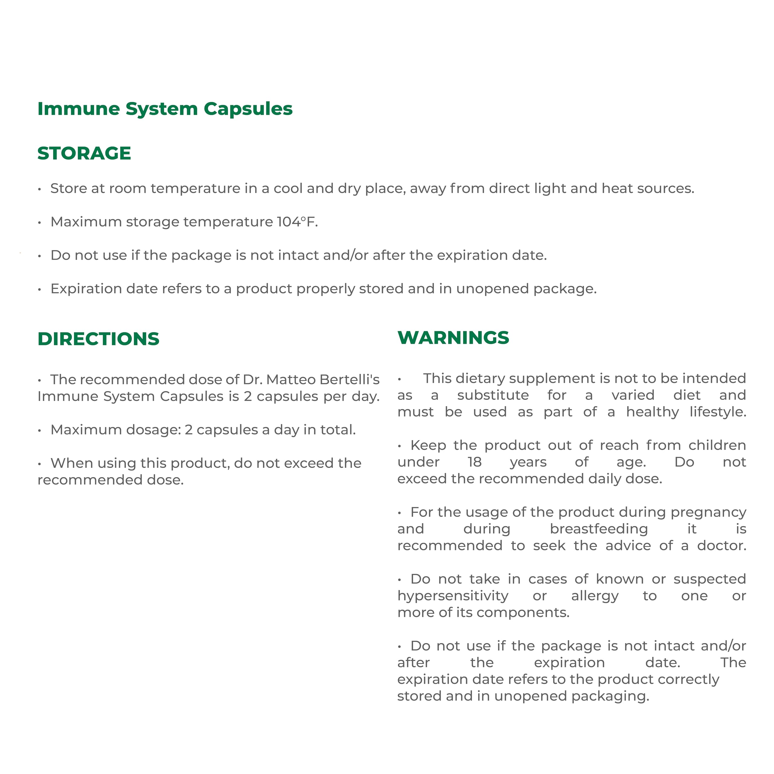 support your immune system naturally