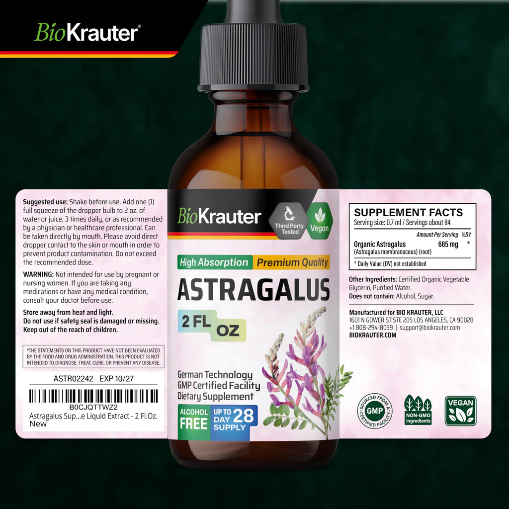 support your immune system with astragalus