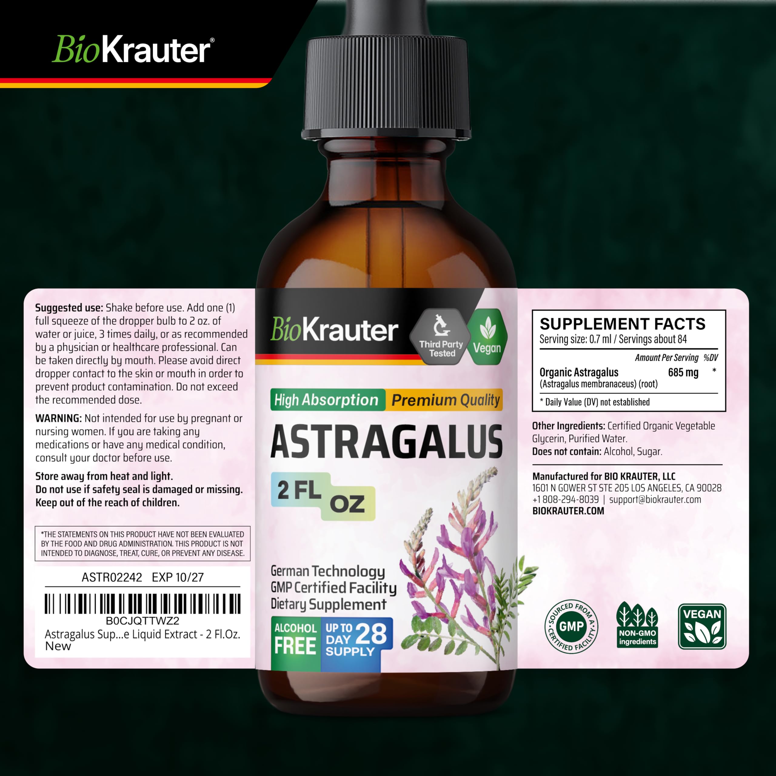 support your immune system with astragalus
