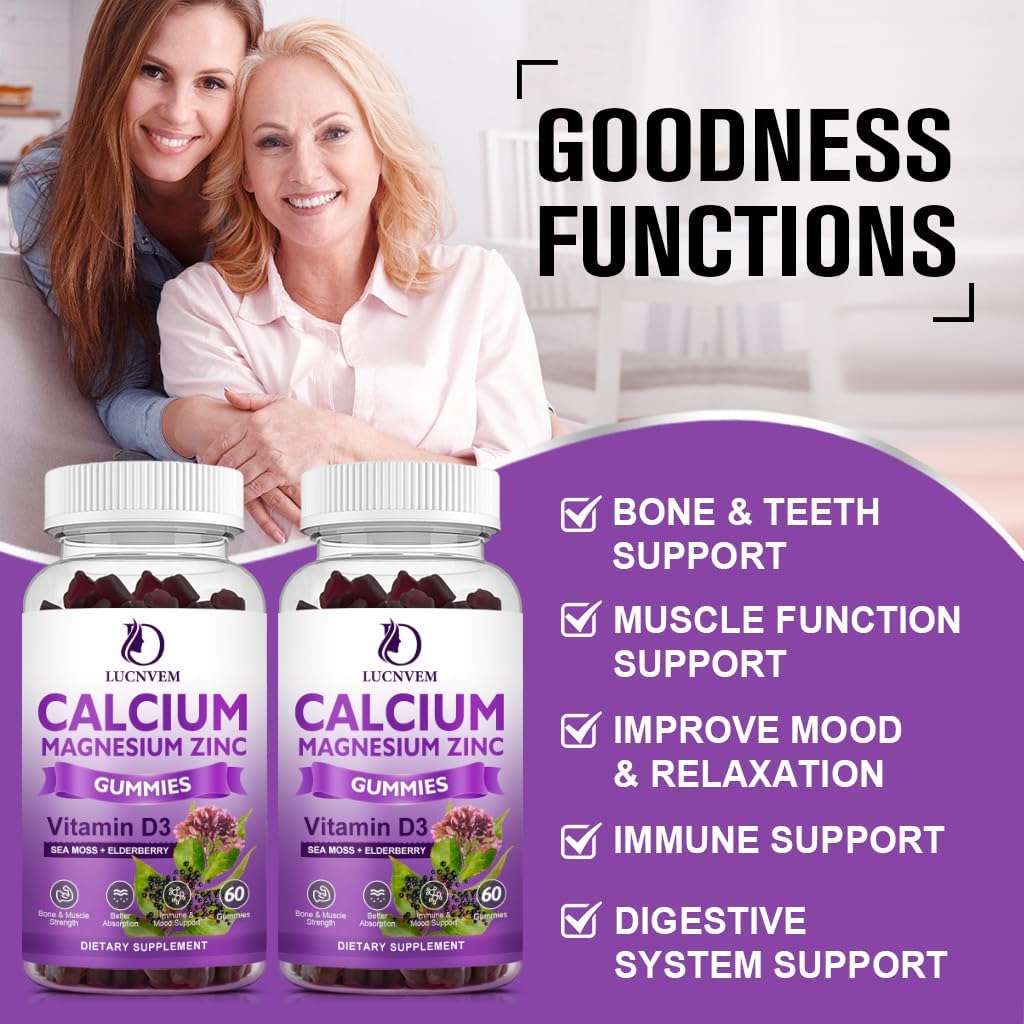 support your immune system with calcium gummies