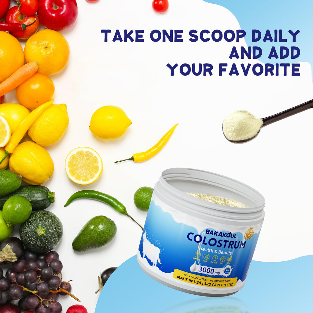 support your immune system with colostrum