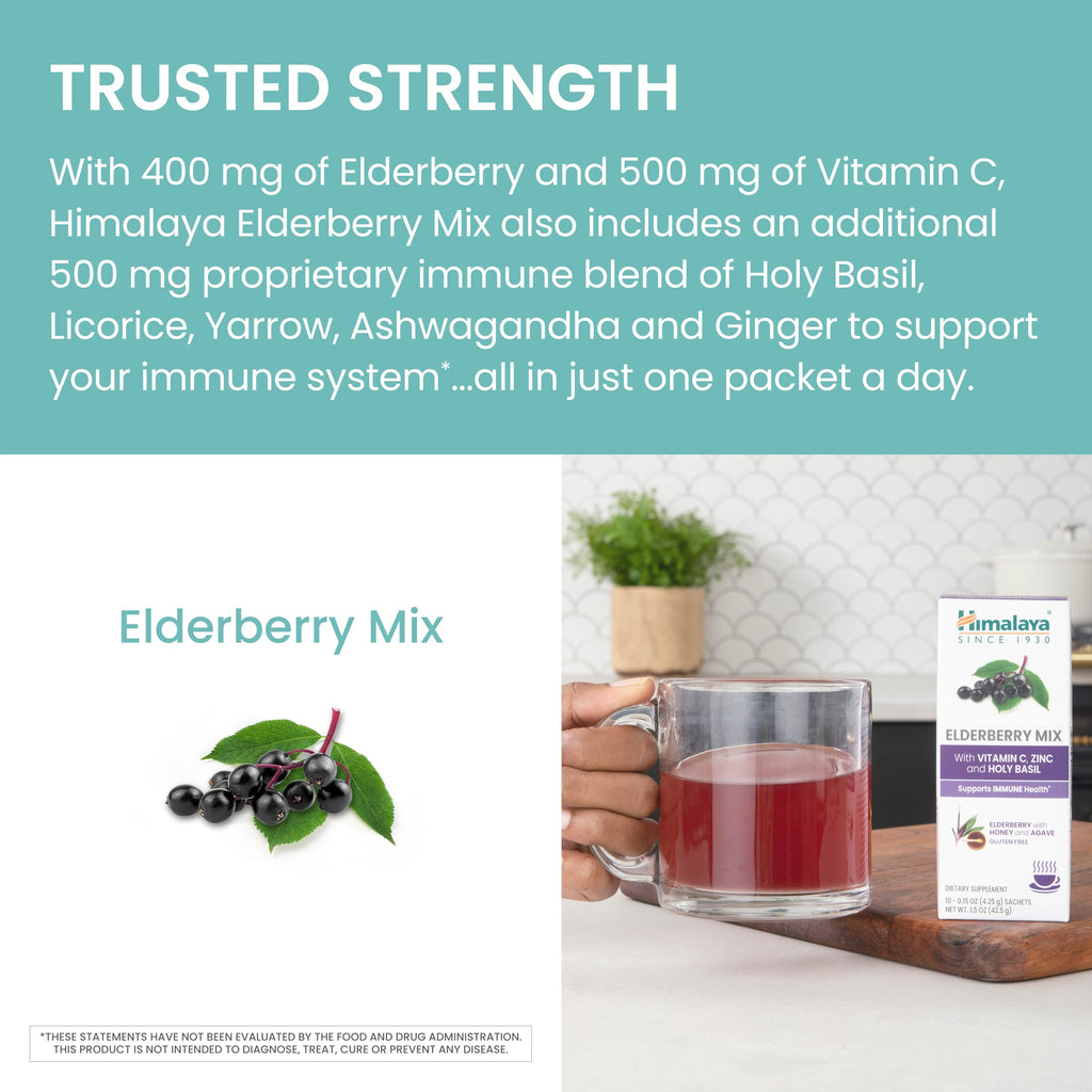support your immune system with elderberry