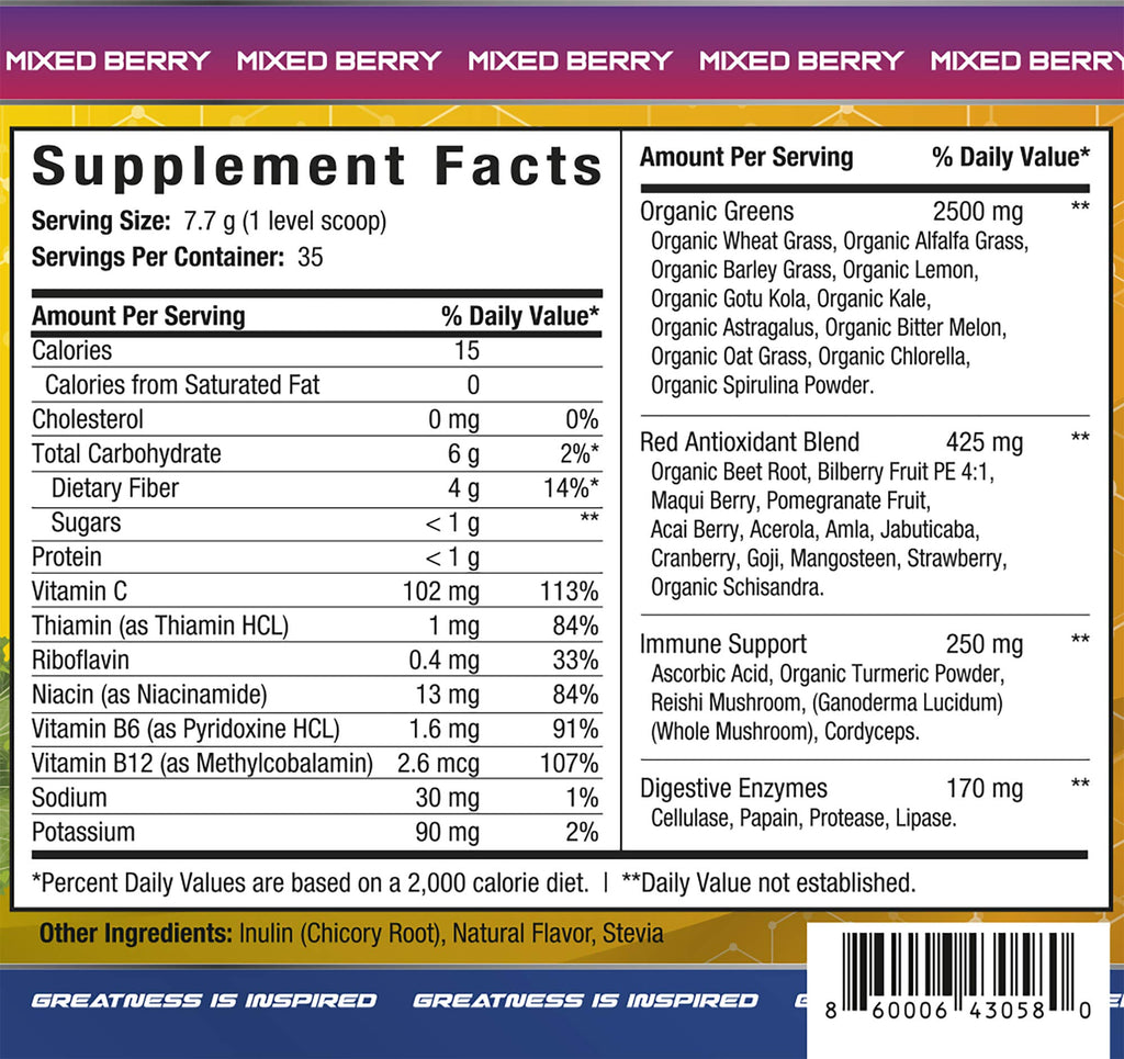support your immune system with greens