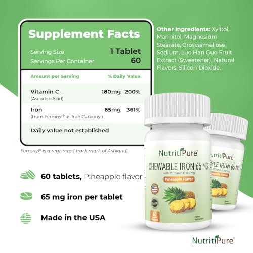 support your iron levels naturally