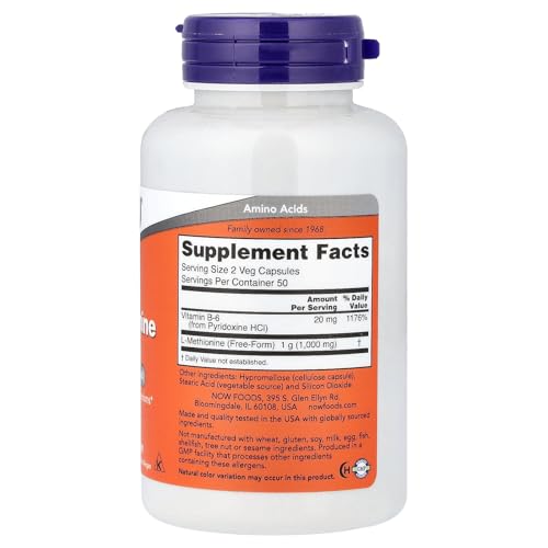 support your liver with L-Methionine
