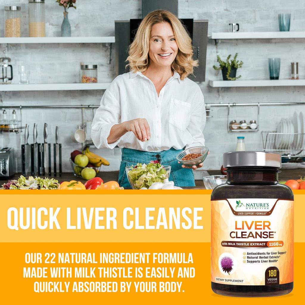 support your liver with milk thistle